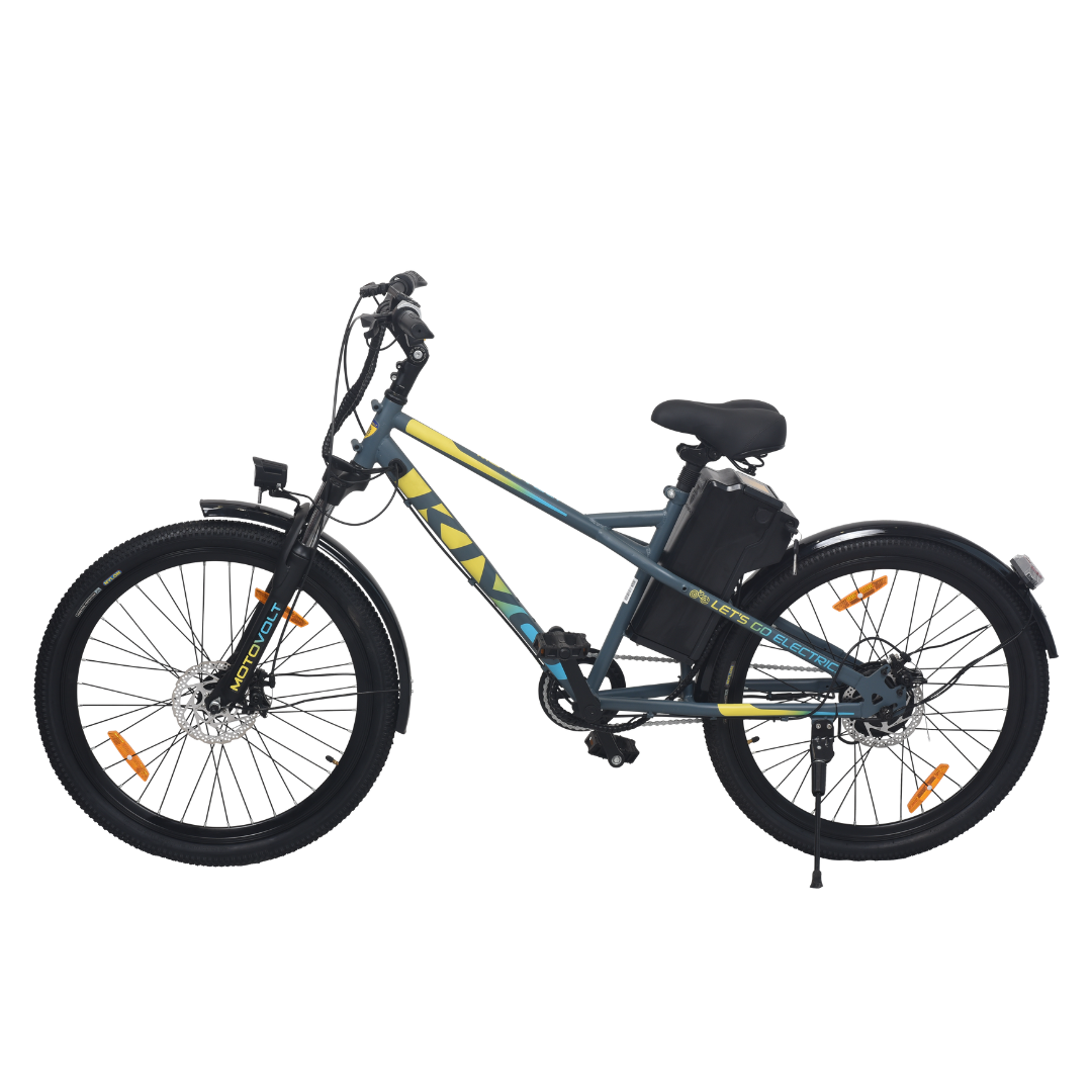 Kivo - Smart Electric Cycle | 75 KM Range by Motovolt – Motovolt ...