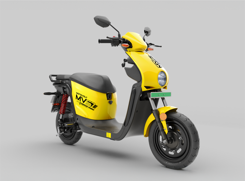 Motovolt MVS7 - India's First Multi Utility Smart Electric Scooter ...